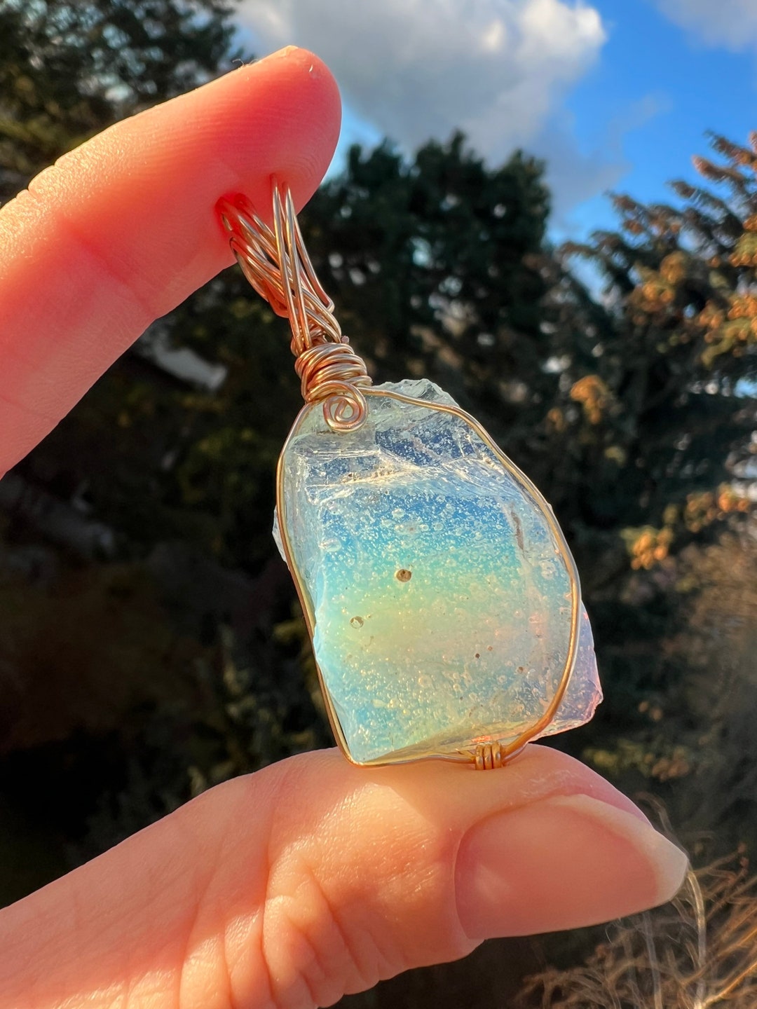 Andara Crystal Pendant 5D+++++ Healy - Etsy