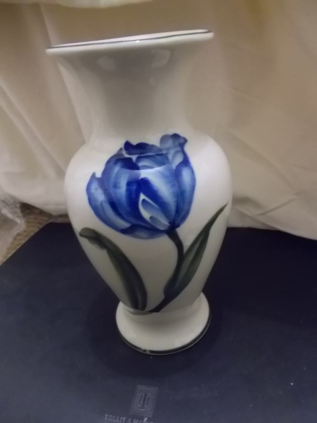 A Delft Spring Flower Vase - Etsy