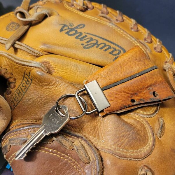 Baseball Keychain - Etsy