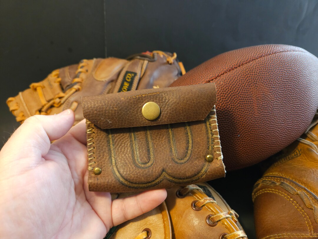 Leather Football Wallet - Etsy