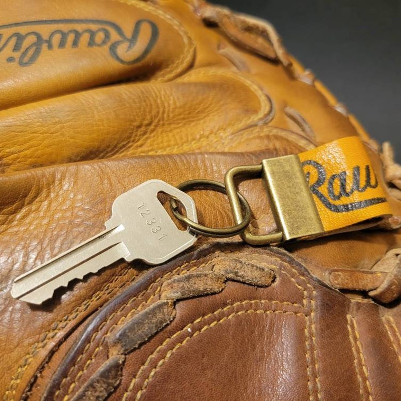 Baseball Keychain - Etsy