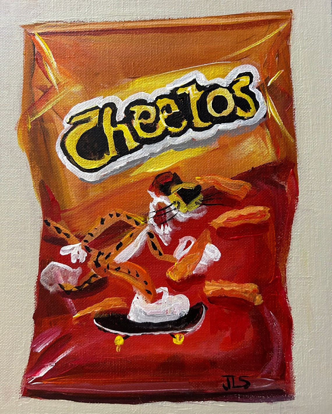 Art Print Cheetos, 8 X 10 or 16 X 20 Professional Print of an Original ...