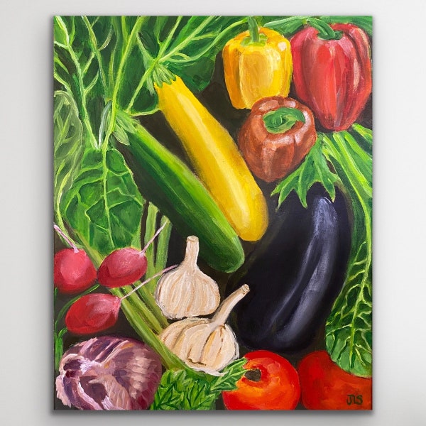 Vegetable Still Life - Etsy