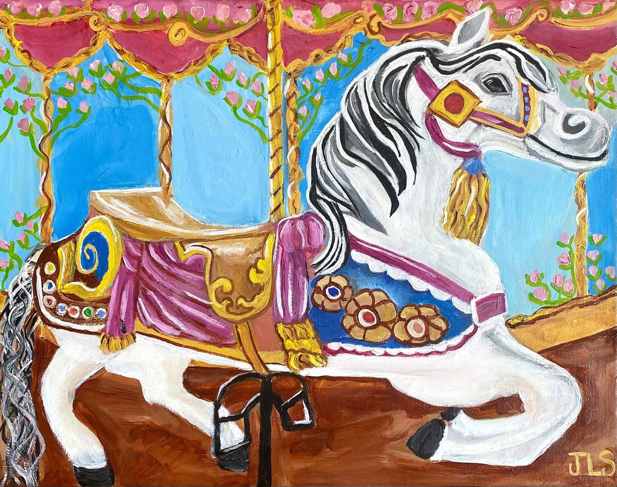 Carousel Framed Art