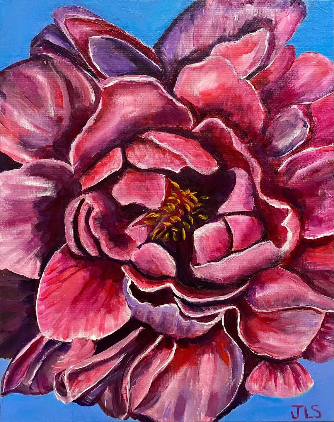 Art Print Magenta Flower, 8 X 10 or 16 X 20 Print of Original, Fine Art ...