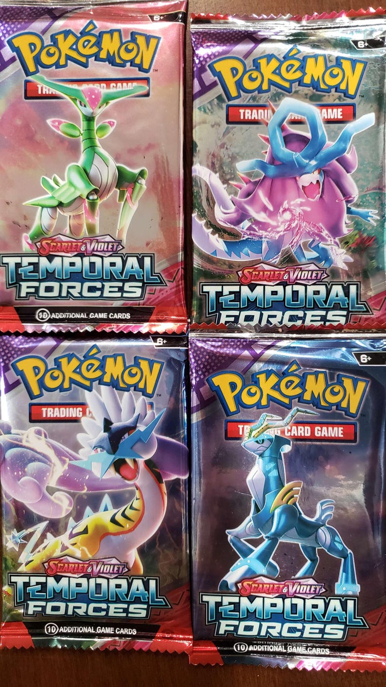 Pokemon Temporal Forces Custom-made Booster Packs - Etsy