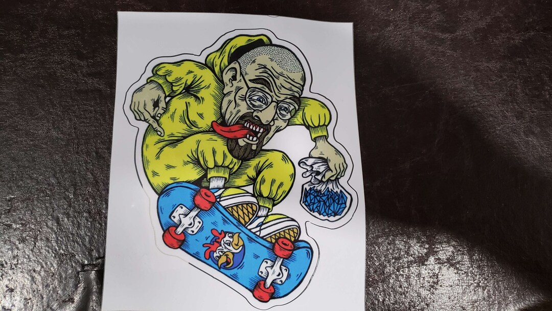 Breaking Bad Walter White Bumper Stickers 6.5x 5.25 - Etsy