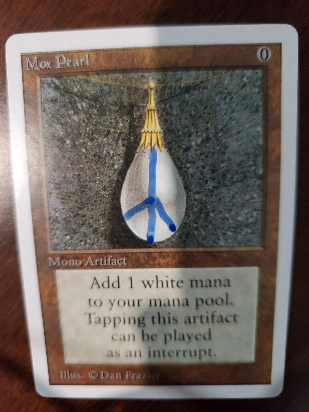 MTG Mox Pearl Peace Sign Custom Made Card - Etsy