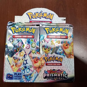 Pokemon Prismatic Evolutions Custom-made Booster Box - 36 Packs - Etsy ...