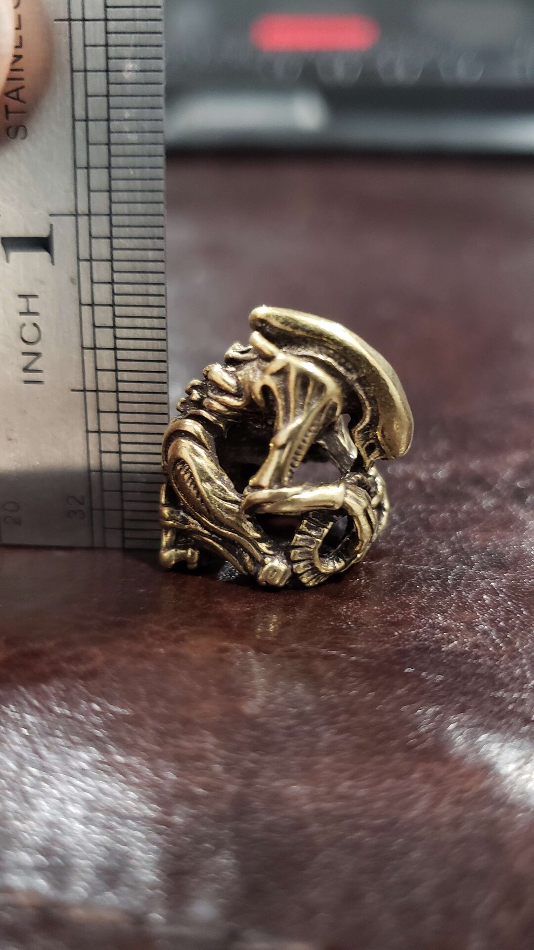 Brass Alien Movie Miniature, Alien Crouched Over, 3/4 Inch Tall, 1/2 ...