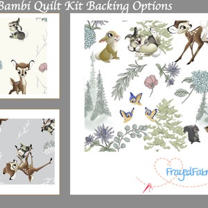 Bambi Nursery Quilt Kit - Springs Creative - Etsy