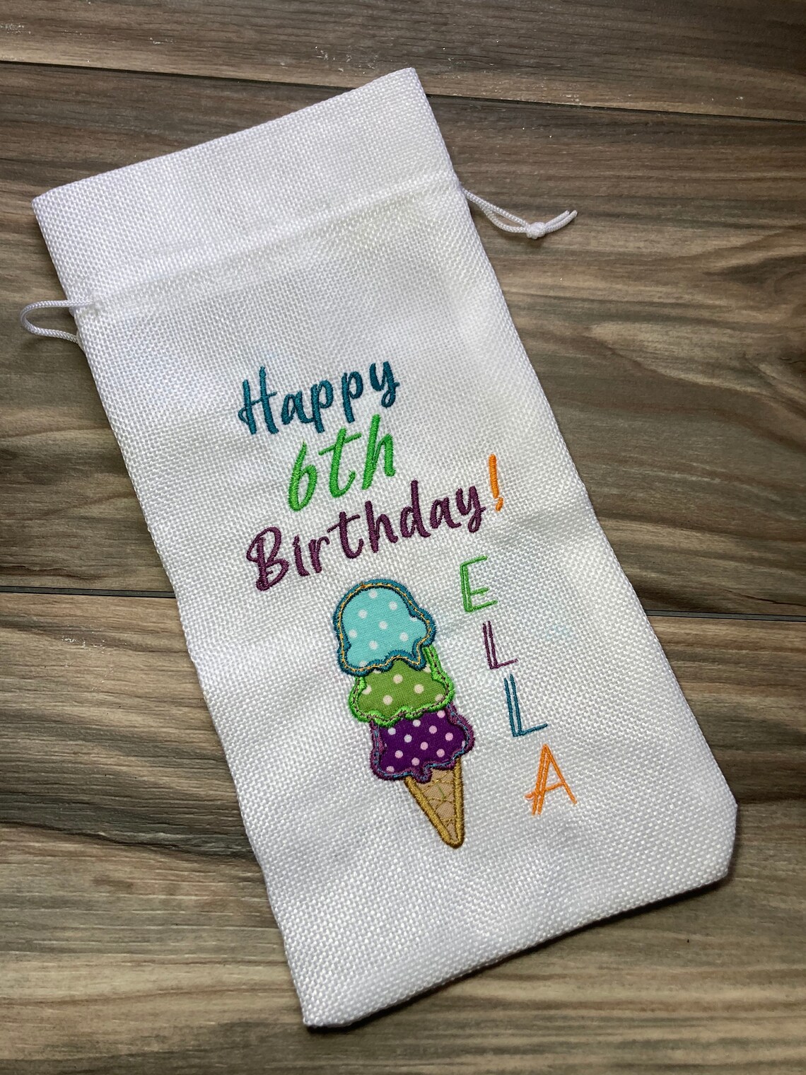 Happy Birthday Personalized Gift Bag Birthday Personalized - Etsy