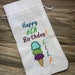 Happy Birthday Personalized Gift Bag, Birthday Personalized Treat Bag ...