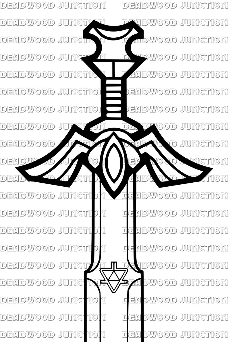 Link Legend of Zelda Master Sword and Hylian Shield - Etsy