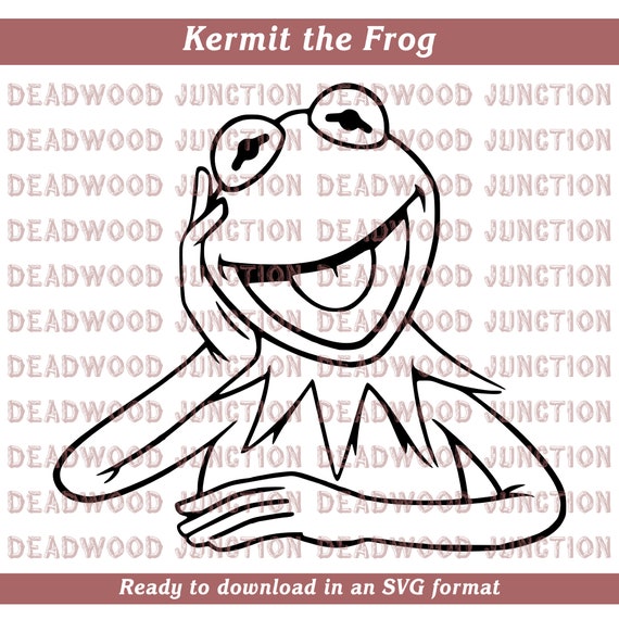 Kermit Great for T-shirts SVG File - Etsy