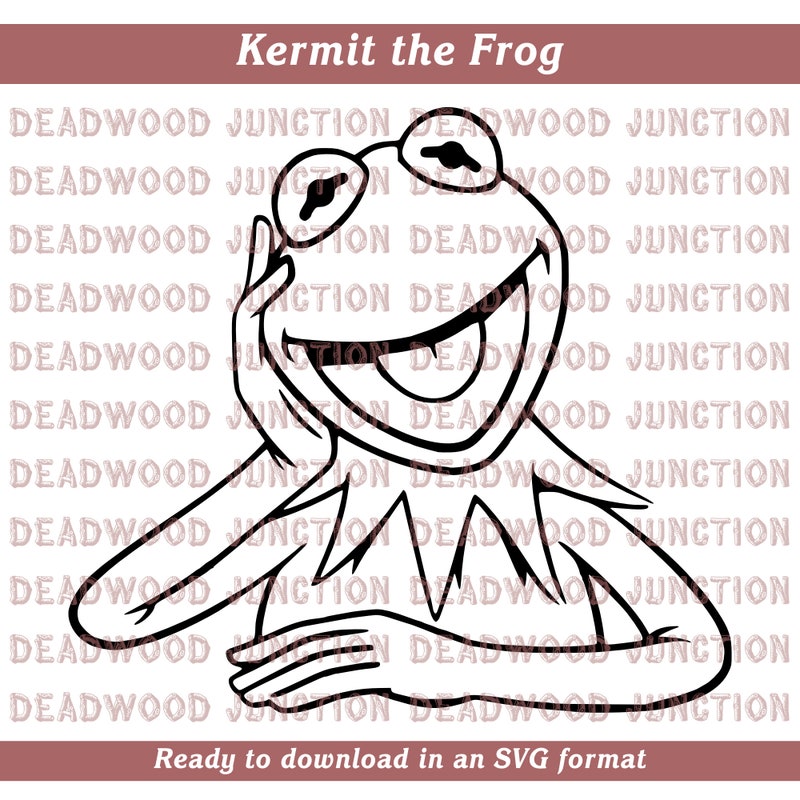 Cricut Kermit Svg - Etsy