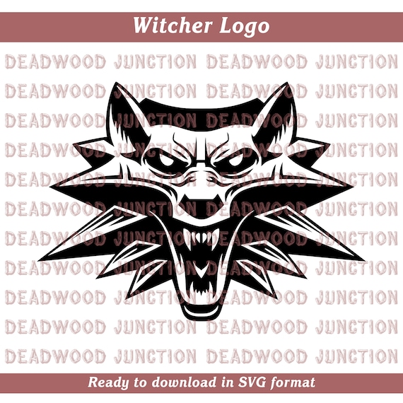 Witcher Wolf Medallion SVG File Great for T-shirts - Etsy