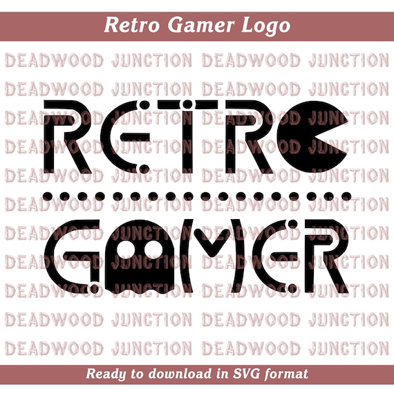 Retro Gamer Logo SVG File Great for T-shirts | Etsy