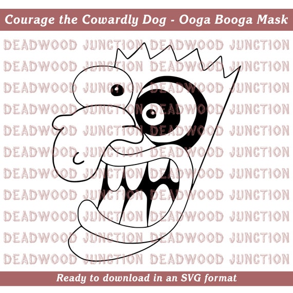 Courage The Cowardly Dog Mask