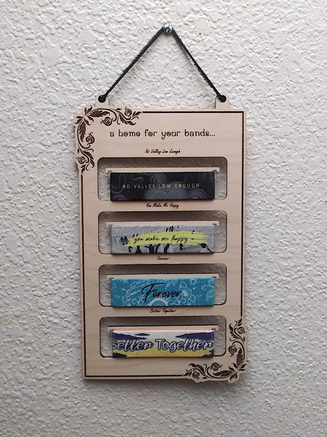 ZOX Wristband Wall Display and Storage for Four of Your Favorite ZOX ...