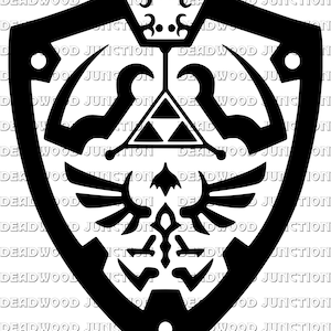 Link Legend of Zelda Master Sword and Hylian Shield - Etsy