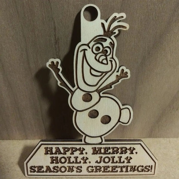 Olaf Ornament - Etsy