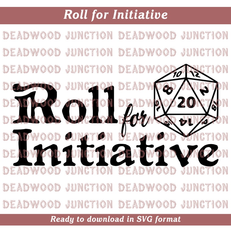 Roll for Initiative - Etsy
