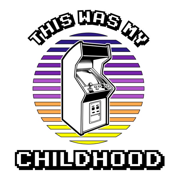 Arcade Sign Svg - Etsy