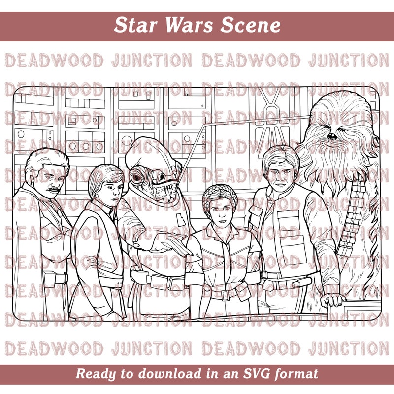 Luke Skywalker Svg - Etsy