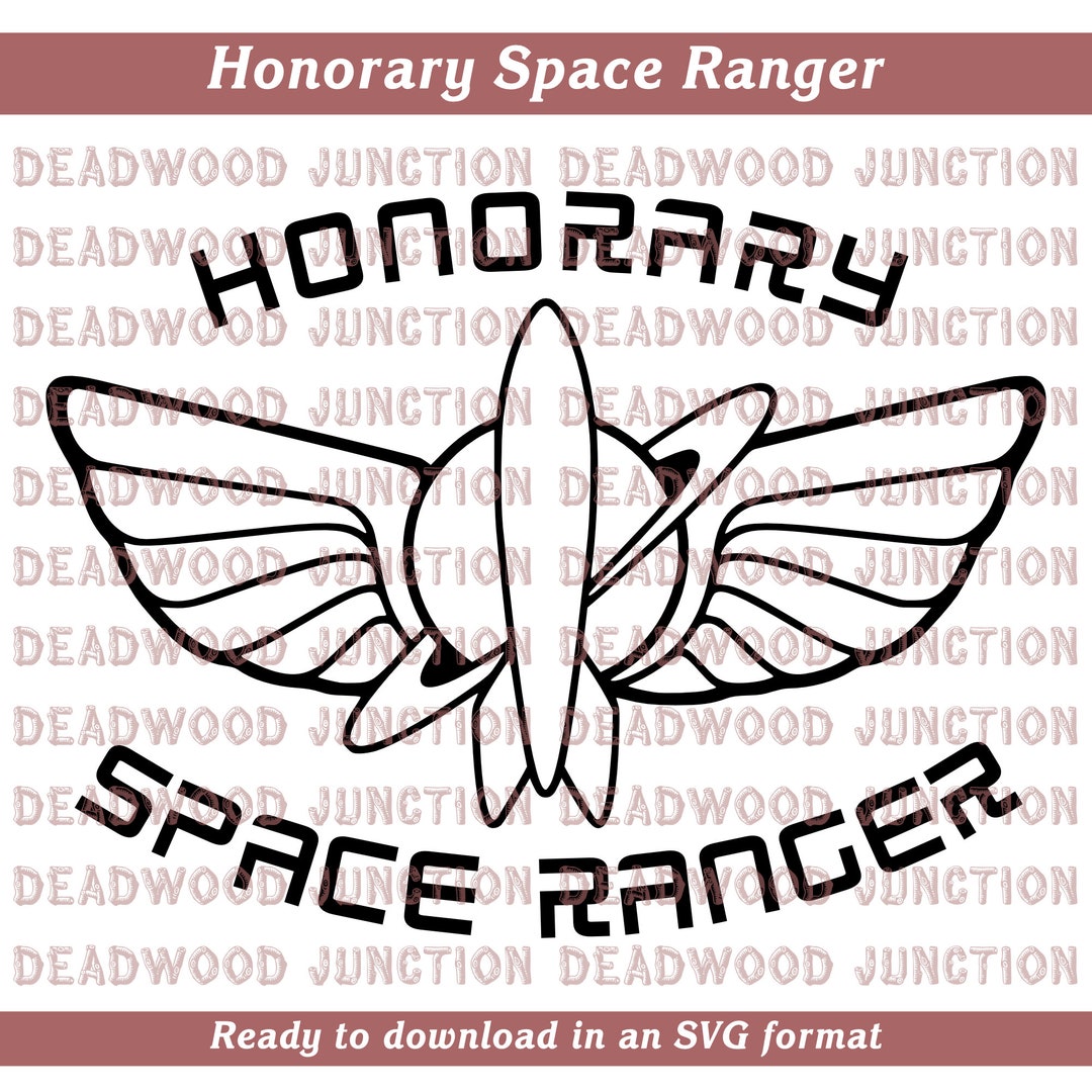 Honorary Space Ranger Patch | Space Ranger | Buzz Lightyear Inspired ...
