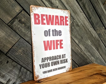 Beware of Wife - Etsy