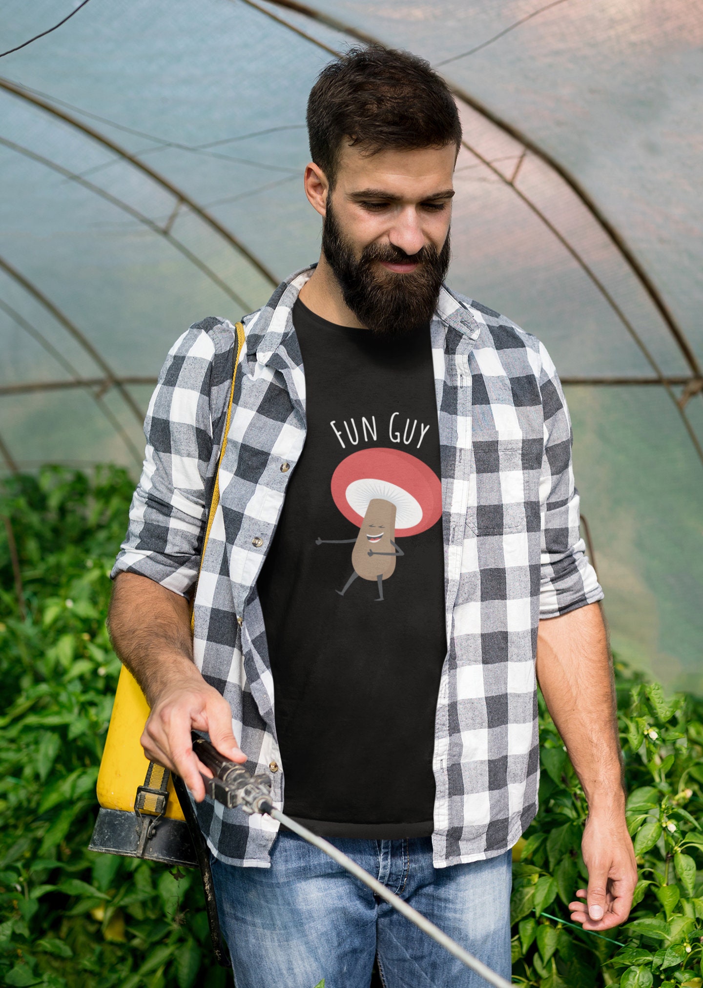 Fun Guy T-shirt Funny Fungi Shirt I'm A Fun Guy Graphic Tee Unisex ...