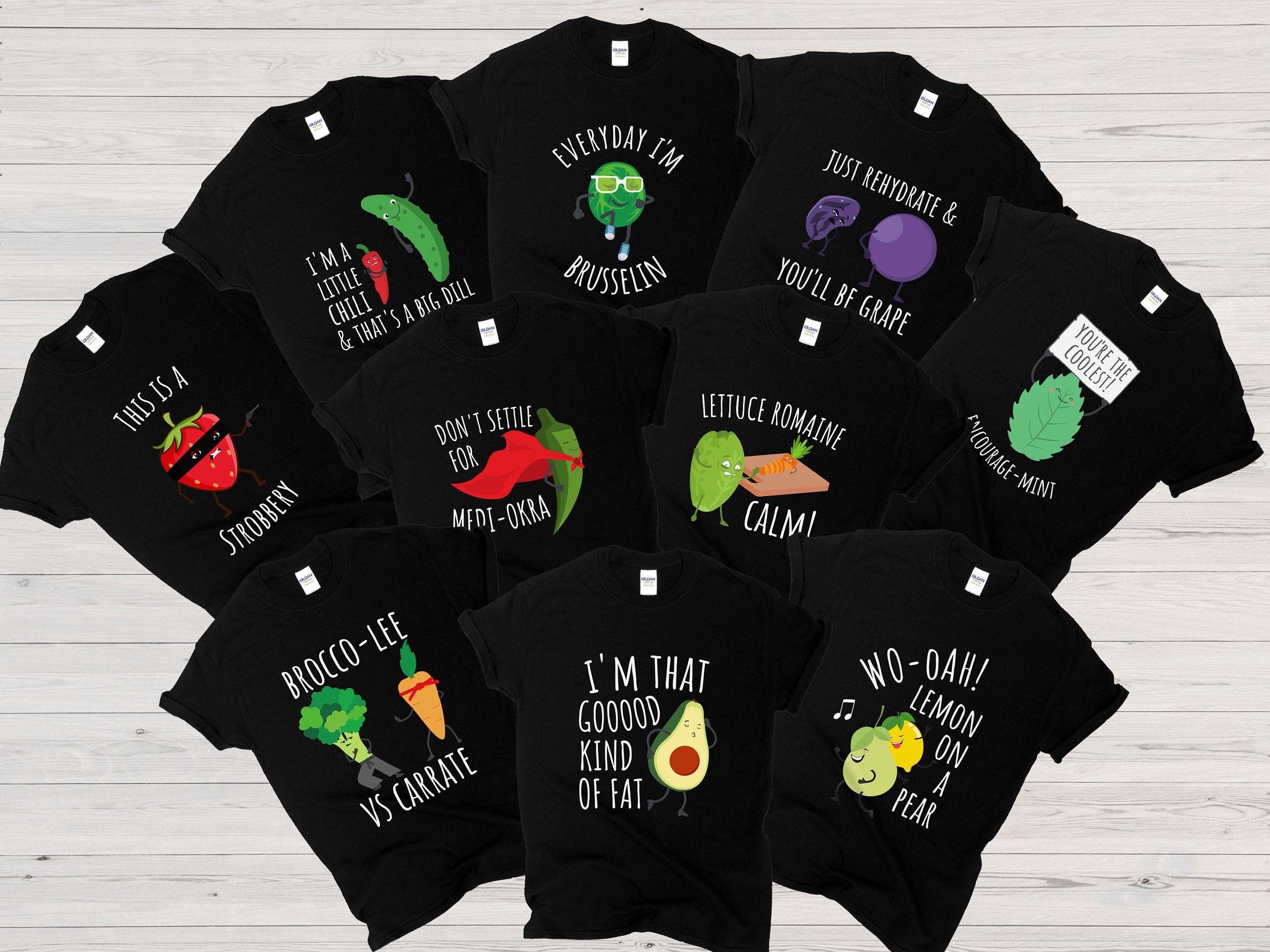 Food Themed Tshirts - Etsy