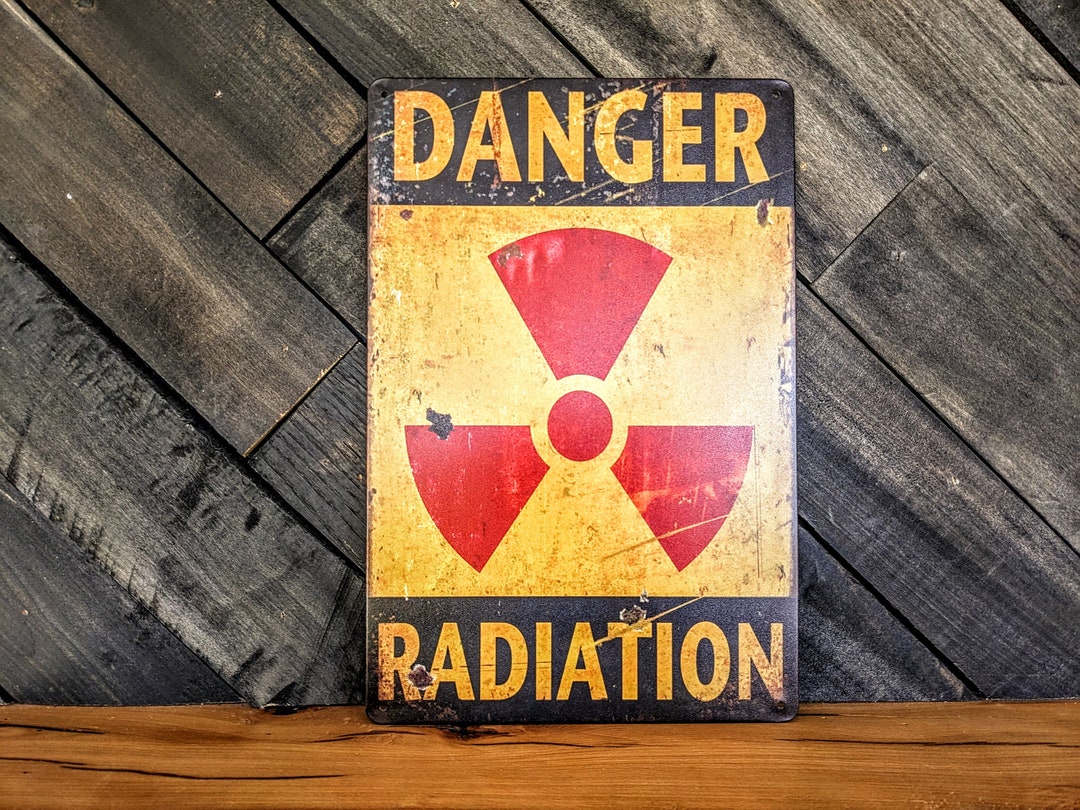 Danger Radiation Sign - Etsy
