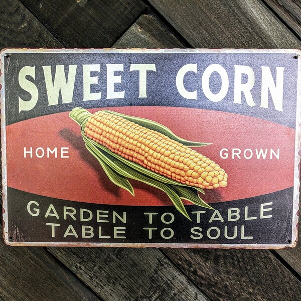 Sweet Corn Sign - Etsy