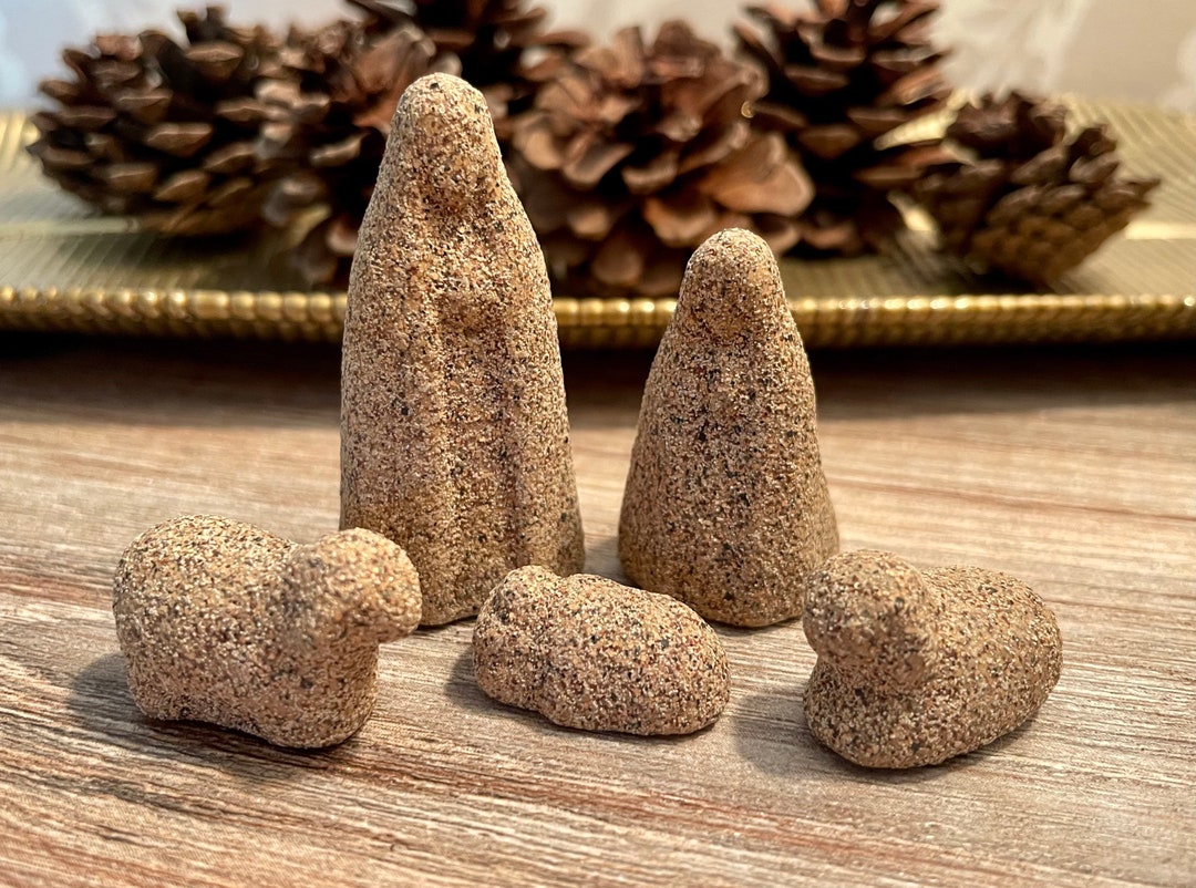 Modern Nativity Scene, Sparkling Gold, Handmade, Hand Painted, Ceramic ...