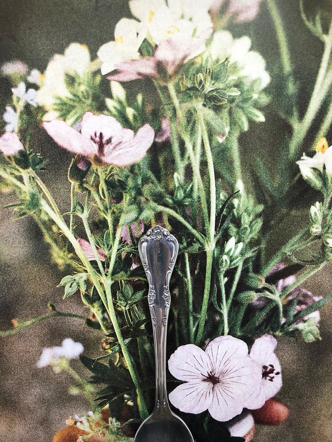 Dainty Floral Spoon Ring Spoon Jewelry Silverware Jewelry Silver Ring ...