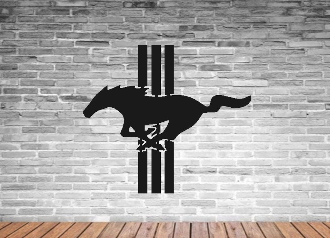 Ford Mustang Hanging Custom Garage Sign Steel Metal, Car Guy Gift, Car ...