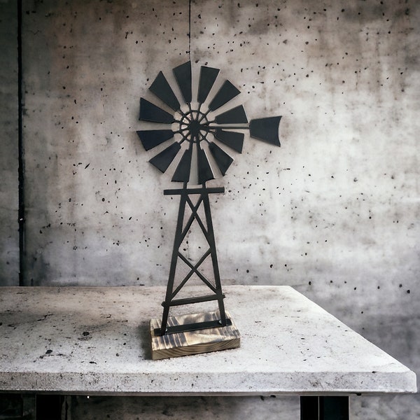 Metal Windmill - Etsy