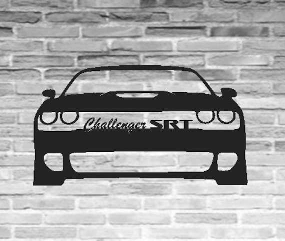Dodge Challenger Metal Wall Art