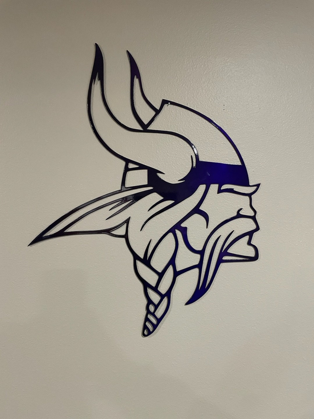 Minnesota Vikings Metal Sign - Etsy