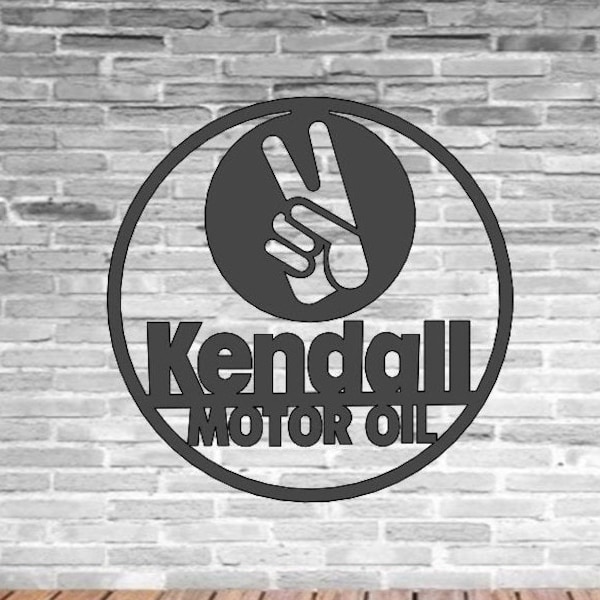 Kendall Motor Oil Sign - Etsy