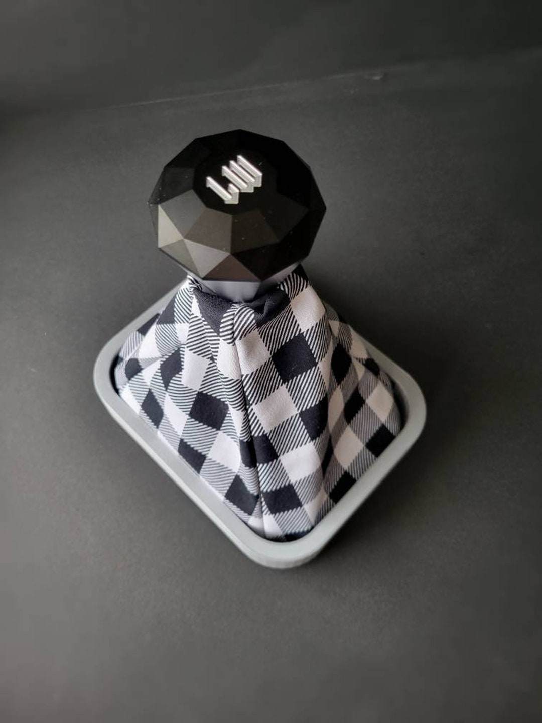 CANADIAN 2.0 - White Plaid Universal Shift Boot - Handmade Shift Boot ...