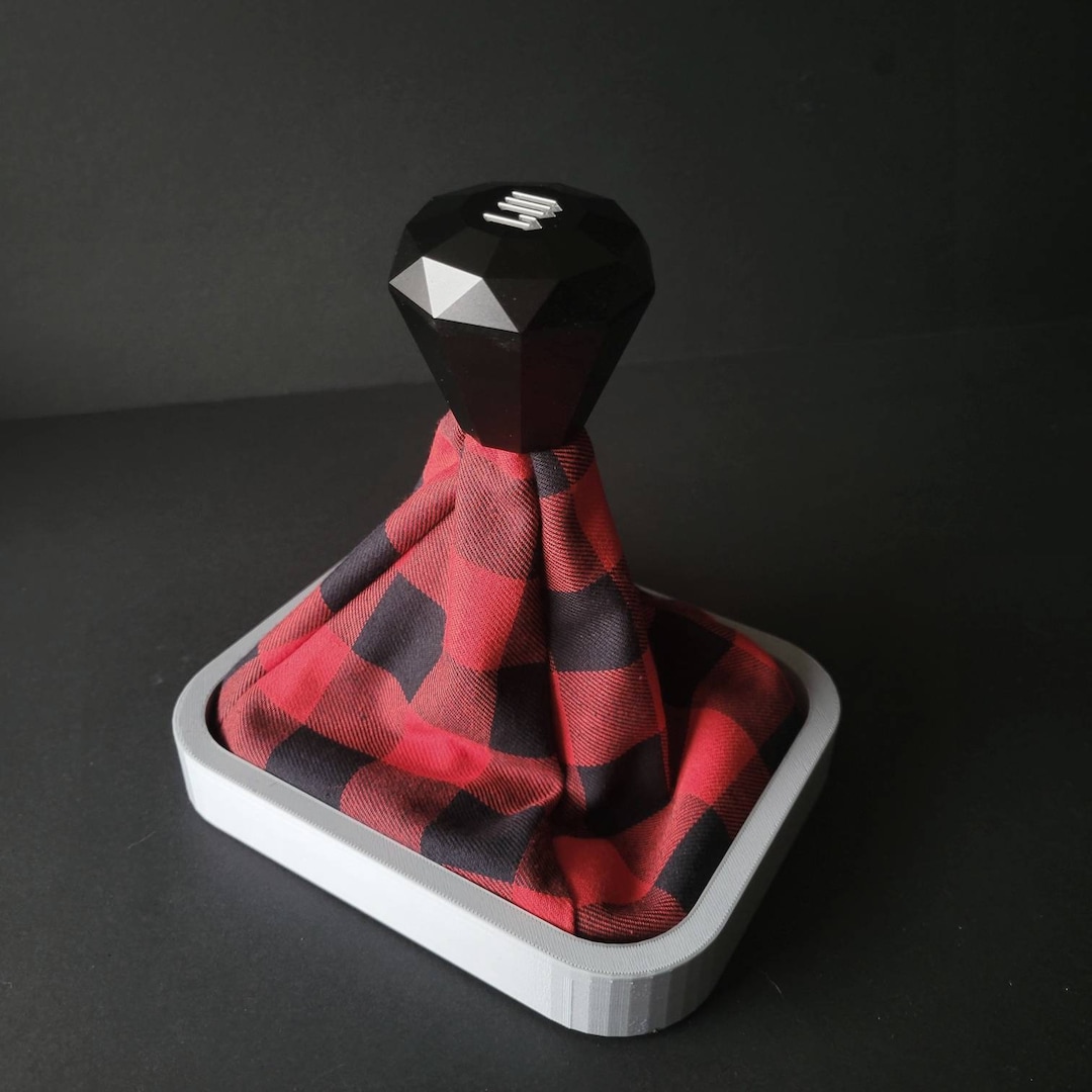 CANADIAN - Red Plaid Universal Shift Boot - Handmade Shift Boot Cover ...