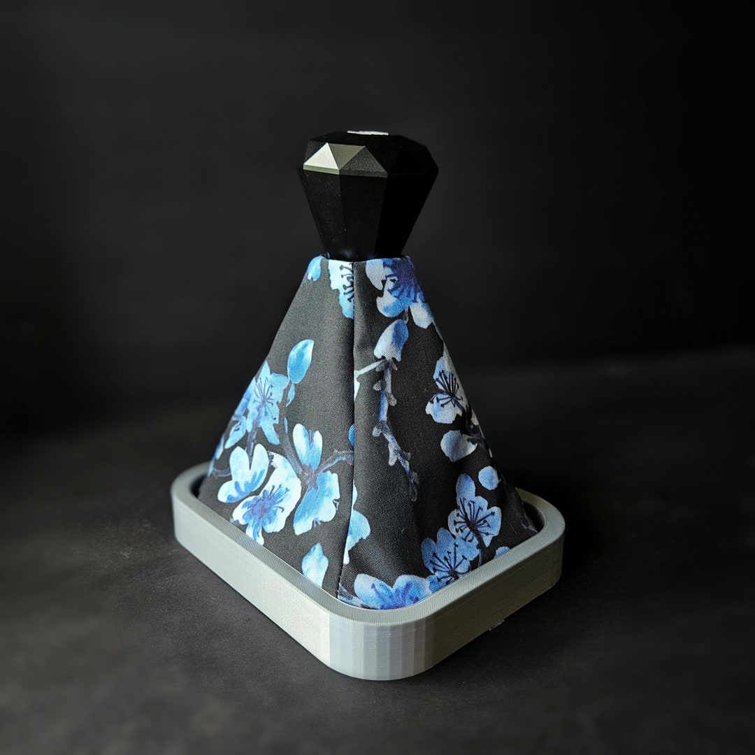 YONAKA - Blue Cherry Blossom Sakura Universal Shift Boot - Handmade ...