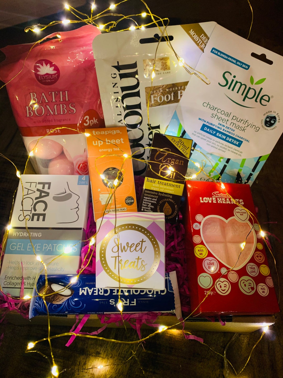 Us in a Box:head to Toe Mini Spa Kit for One spa Gift Set - Etsy