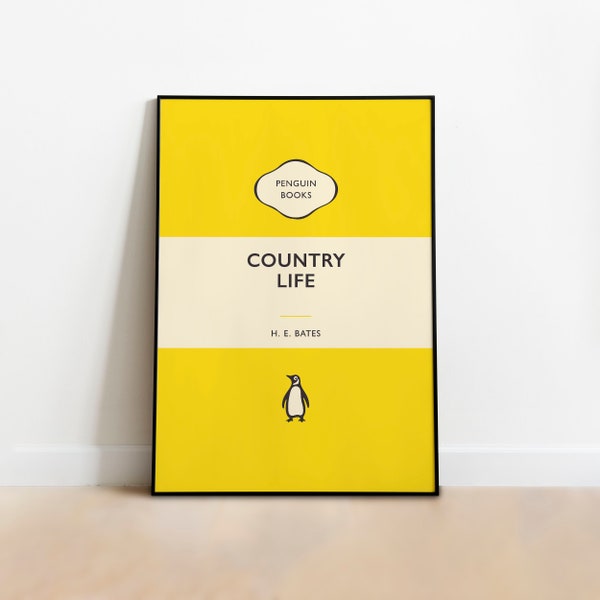 Penguin Book Poster - Etsy UK