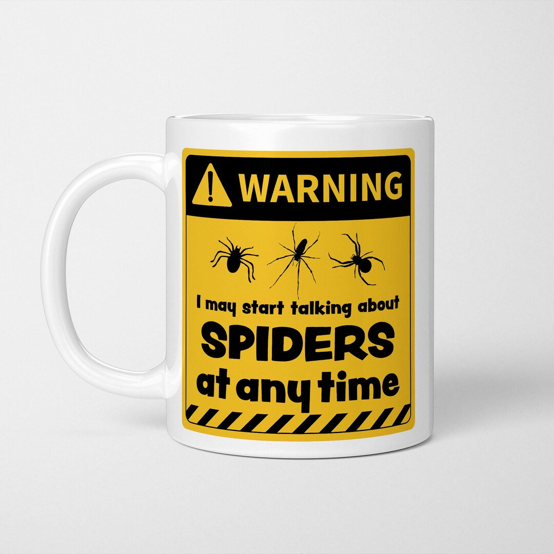 Funny Spider Lover Mug: Creepy Crawlies Gift - Etsy