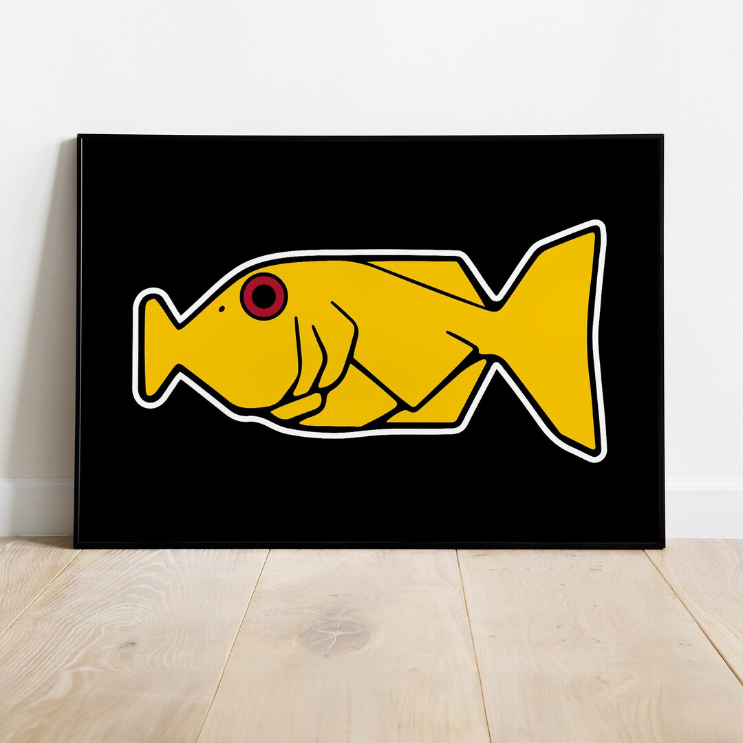 Babel Fish Art Print, Hitchhiker's Guide, Sci-fi Geek Gift - Etsy