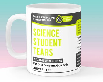 Science Gift, Science Mug, Science Coffee Cup, Chemistry Gift ...